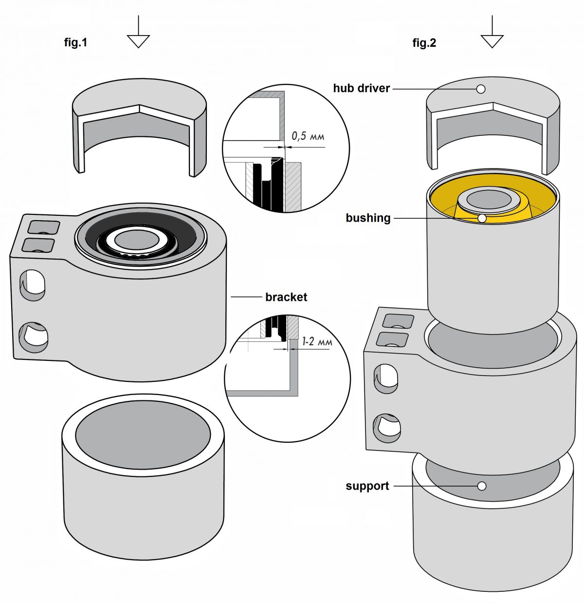 Removal and Installation of the Bushing 14-06-2311 – Siberian Bushing